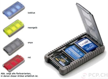 Gepe Card Safe Mini rot | für Speicherkarten | Archivierung | Imaging ...